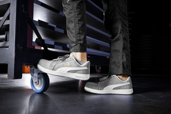 ICONIC GREY LOW|PUMA SAFETY Sicherheitsschuhe S1PL ESD | ISM Store
