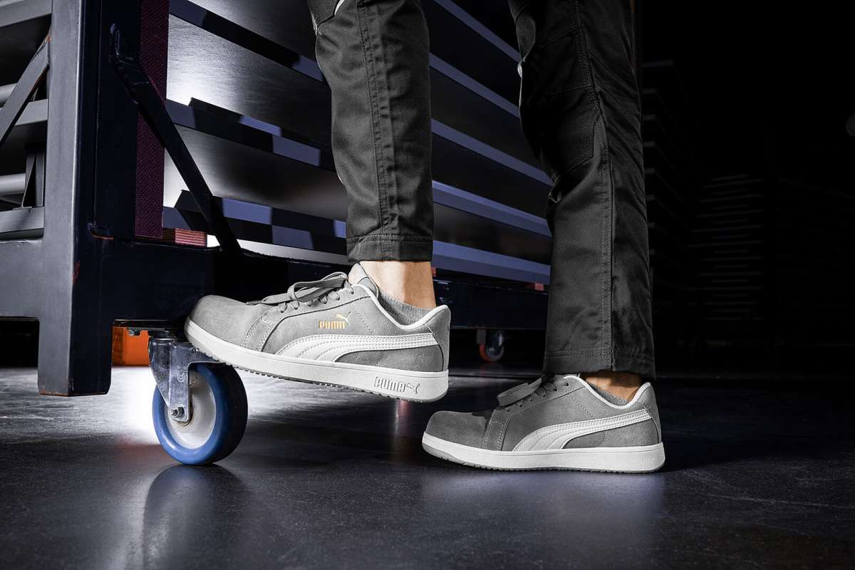 ICONIC GREY LOW|PUMA SAFETY Sicherheitsschuhe S1PL ESD | ISM Store
